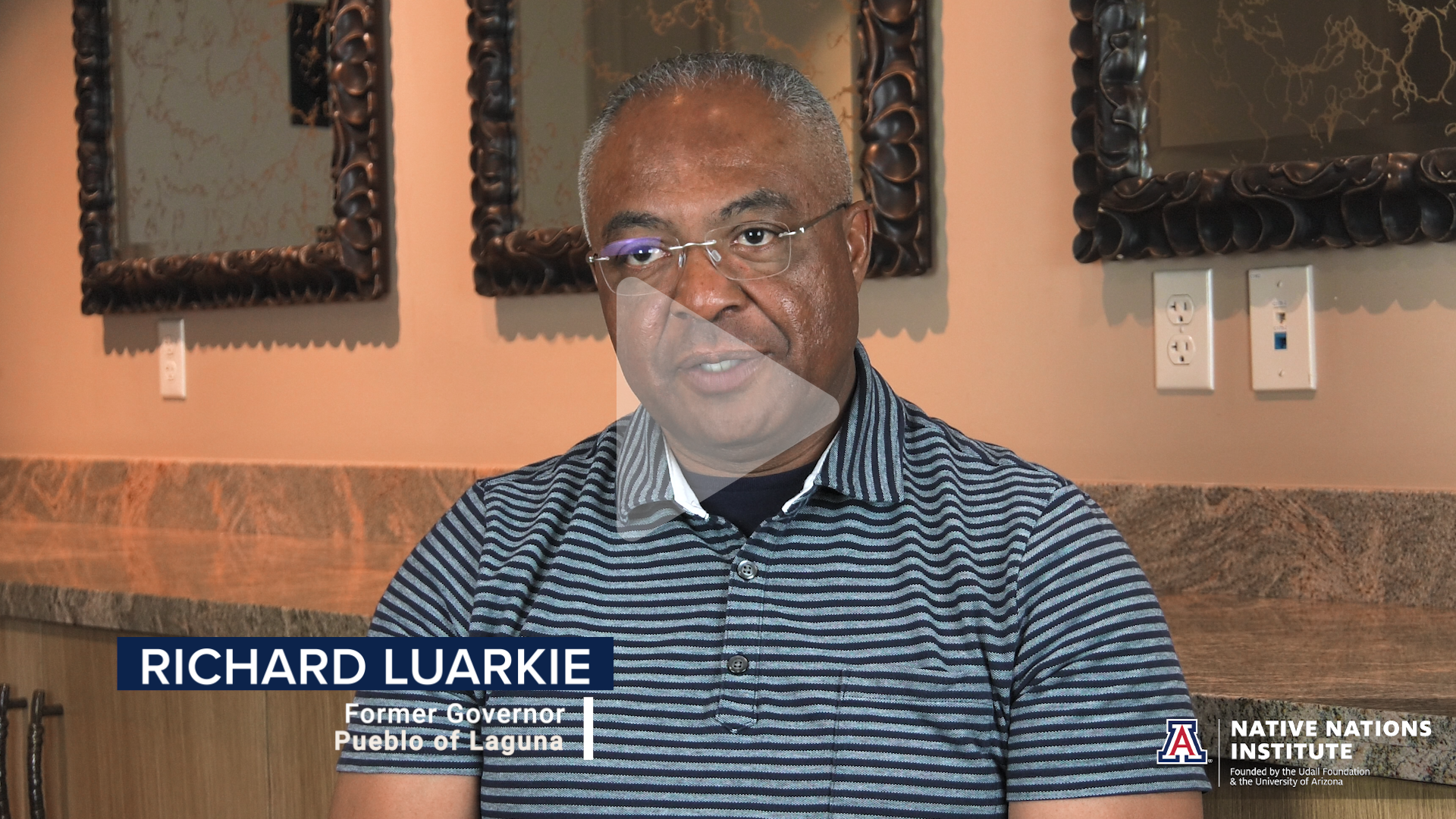 Richard Luarkie, Former Governor of the Pueblo of Laguna, Talks Native ...